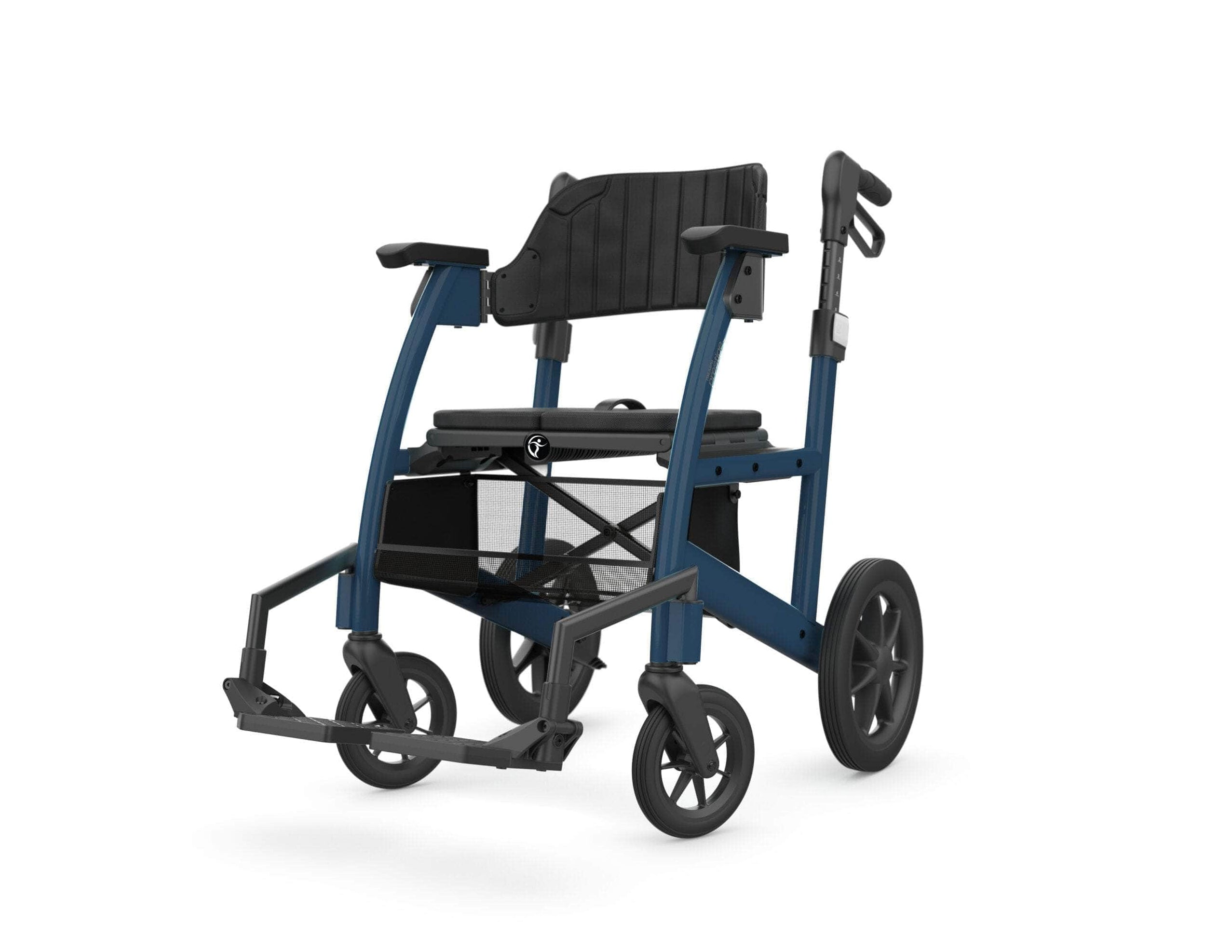 Triumph Prestige All-In-One Rollator Transport Chair Hybrid Walker Whe