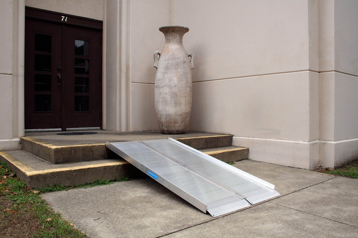 Folding Curb Ramp: We Make It Portable — Mobility Department