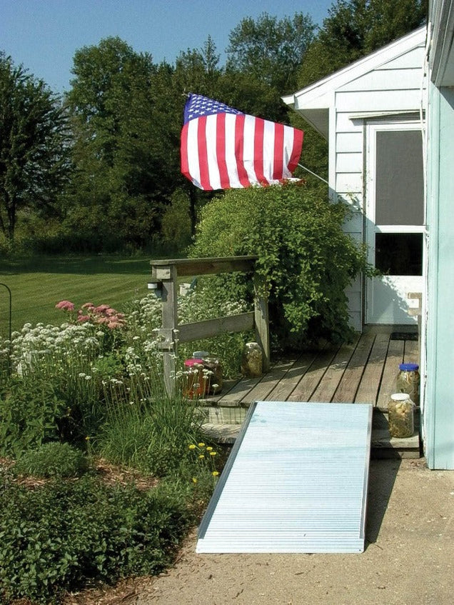 Get Safe Access with the AlumiLite Solid Curb Wheelchair Ramp ...